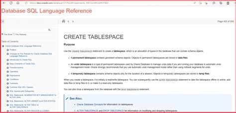 How To Create Tablespace In Oracle Dot Net Tutorials