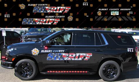 Elbert County Co Sheriffs Office — Cardinal Police Diecast