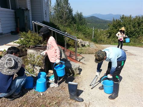 밤줍기 체험고객님 이모저모