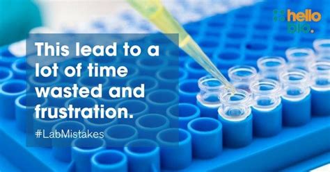 Ten Common Lab Mistakes