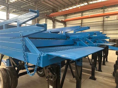 lansheng loading ramp mobile load ramp forklift dock ramp loading dock