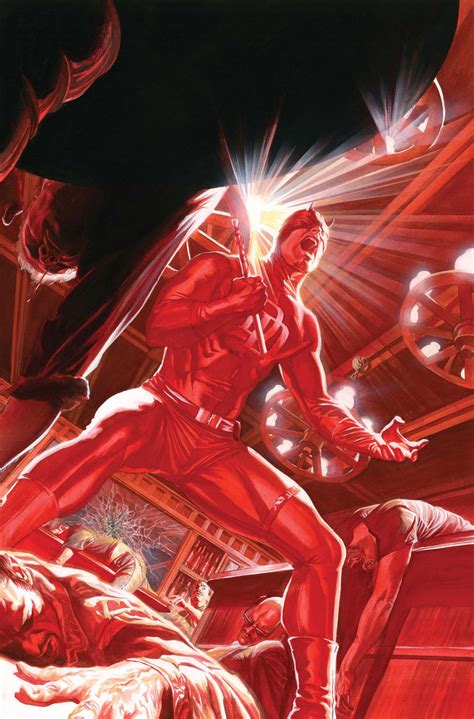 Daredevil By Alex Ross Alex Ross Daredevil Spiderman Comic