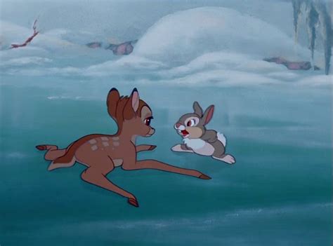 Bambi On The Ice Bambi Bambi Bambi And Thumper
