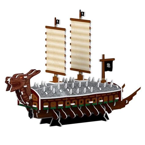 Hplusmall 페이퍼락 3d입체퍼즐 거북선 Wa111 Wd7a9e8 핫트랙스