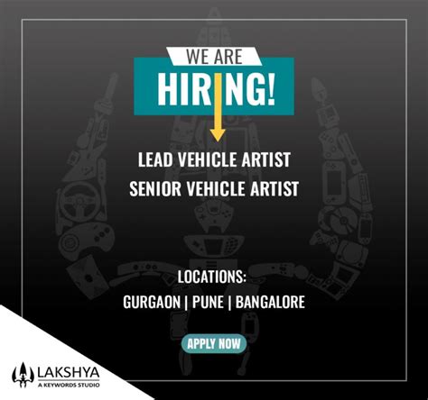 lakshya digital on linkedin join lakshya as lead vehicle artist and