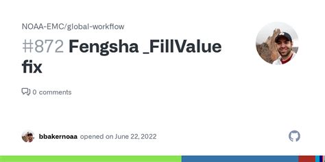 Fengsha Fillvalue Fix · Issue 872 · Noaa Emcglobal Workflow · Github
