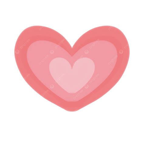 Cute Pink Heart Sticker Design Pink Heart Love Sticker Png
