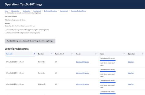 Codit Batch Operations