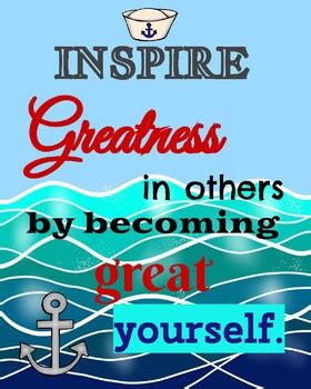 Nautical Inspirational Posters By Ginger Reynolds Tpt