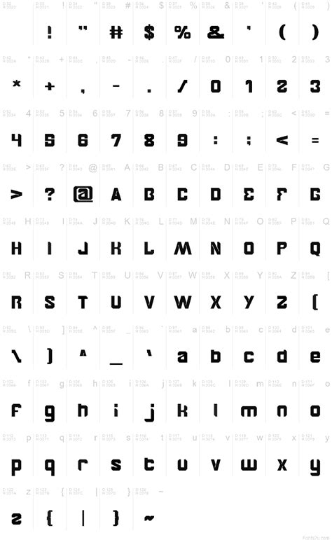 BROTHER Font