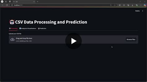 Machinelearning Automl Streamlit Python Mlprojects Opensource Mohamed Ahmed