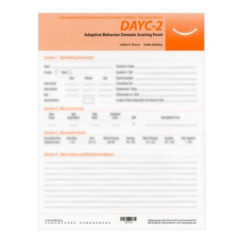 Dayc 2 Adaptive Behavior Forms 25