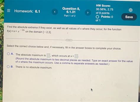 Solved Homework 6 1 Question 8 6 1 31 Part 1 Of 2 Hw