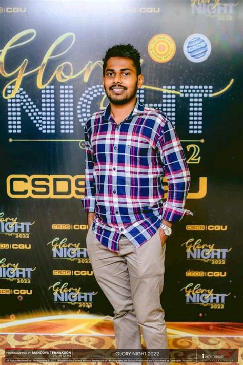Charitha Karunarathna On Linkedin Glorynight Csds Usjp