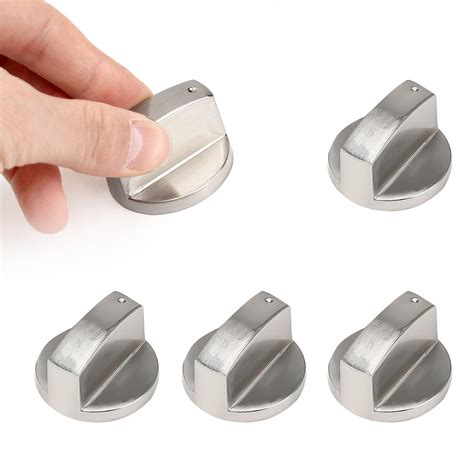 4 Pcs Gas Stove Knob6mm Durable Metal Switch Control Stove Adaptors
