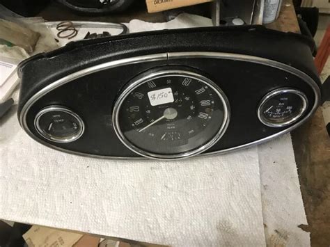 1980 Classic Mini 1000 Binacle W Working Gauges Buy Sell And Trade