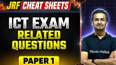 Ugc Net 2024 Ict Exam Related Questions For Ugc Net Exam Ict Ugc Net Paper 1 Nishant Sir