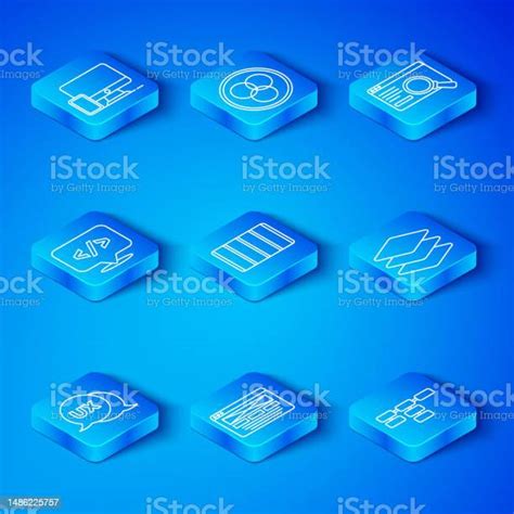 Set Line Ui Or Ux Design Color Palette Guide Layers Front End Development Monitor And Mobile And