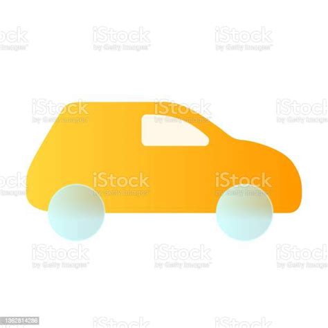 그라데이션 흐림 및 투명도가 있는 유리 모형 스타일의 벡터 모던 트렌드 아이콘 자동차 기호 및 아이콘 교통수단에 대한 스톡 벡터 아트 및 기타 이미지 Istock