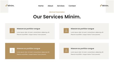 Minim Minimal Powerpoint Template Presentation Templates GraphicRiver