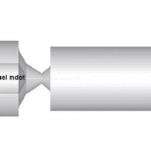 Scetch Of The Laval Nozzle Download Scientific Diagram