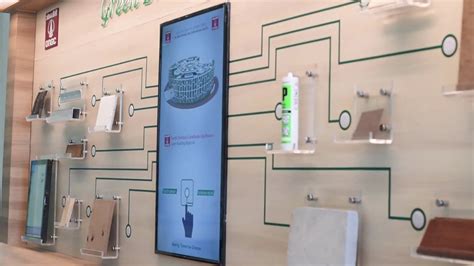 Green Building Design Ongc Interactive Display Interactive Wall