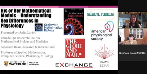 Jae Kyoung Kim On Twitter Anita Layton Gave A Plenary Talk His Or