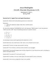 CS225 Assignment 1 Part 1 Pdf Jesus Madrigales CS 225 Discrete