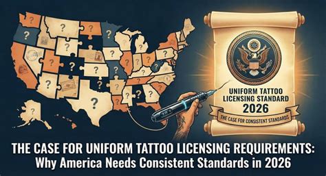 Tattoo Licensing Requirements By State Complete 2026 Guide