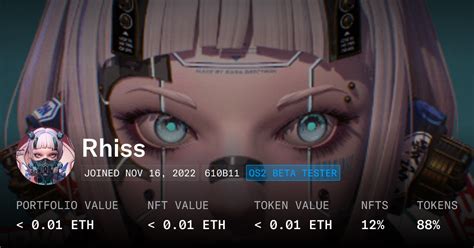 Rhiss Profile Opensea