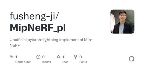 GitHub Fusheng Ji MipNeRF Pl Unofficial Pytorch Lightning Implement Of Mip NeRF