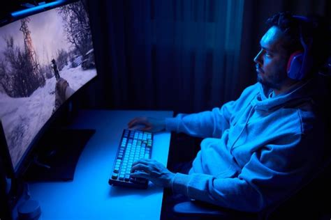 Premium Photo A Coder Is Working Late At Night On A Computer Screen