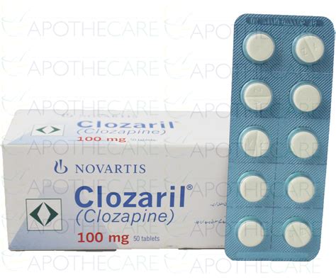 Clozaril Tab 100mg 20s