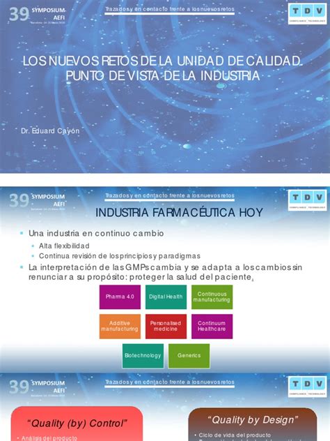 Retos En Calidad Farmacéutica 2023 Pdf Gestión De La Calidad