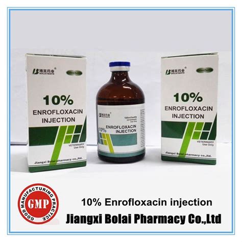 10 Enrofloxacin Injection 100ml Antibiotic Injection 10 Enrofloxacin Injection And