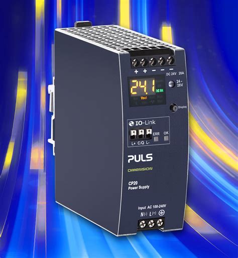 New Power Supply With IO Link Interface And Integrated Display