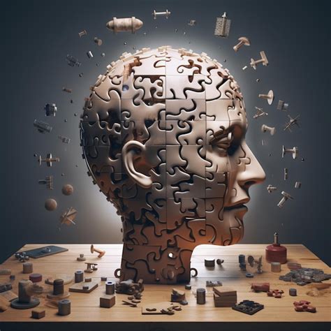 Premium Ai Image 3d Mental Neuroscience