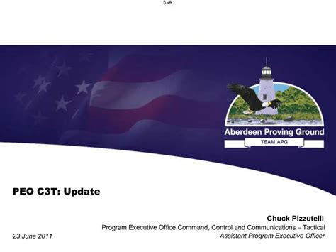 Ppt Peo C3t Update Powerpoint Presentation Free Download Id555270