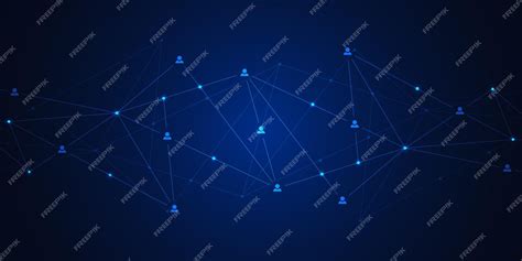 Premium Vector Connecting People And Communication Concept Social Network Vector Illustration