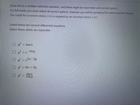 solved [note this is a multiple selection question and