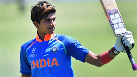 Vijay Hazare Trophy India U 19 Star Shubman Gill Slams Ton As Punjab