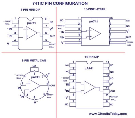 Ic 741 Internal Circuit Diagram