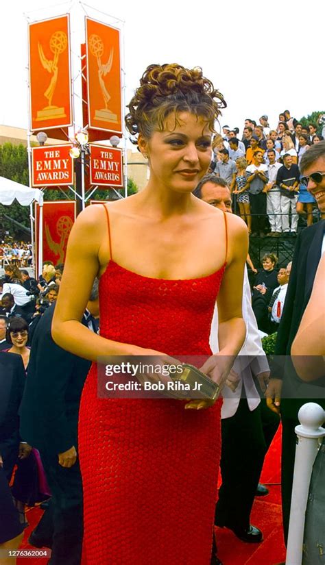 Jane Leeves Arrives At The Emmy Awards Show September 14 1997 In