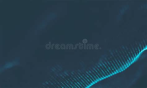 Abstract Music Background Big Data Particle Flow Visualisation Science Infographic Futuristic