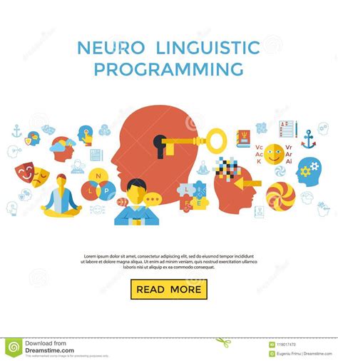 Digital Vector Neuro Linguistic Programming Stock Illustration Illustration Of Neurolinguistic