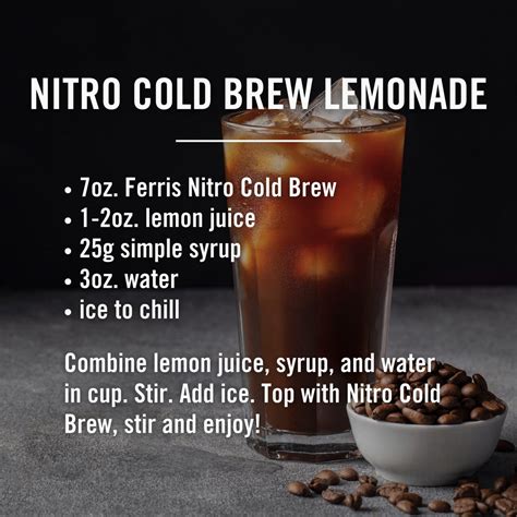 Ferris Coffee Nitro Cold Brew Single Origin Freshly Brewed And Ready