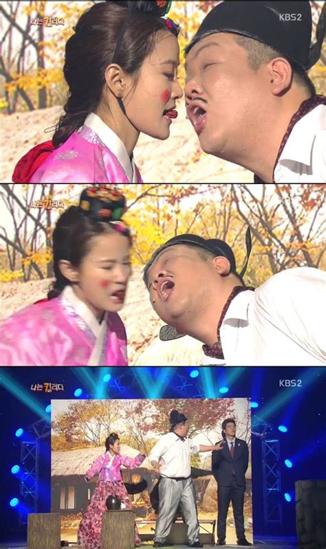 개그콘서트 김지민 유민상 가슴 크기에 부럽다 연예 기사 더팩트