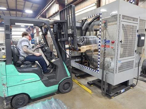 Auger Manufacturer Speeds Pallet Wrapping By 80 With Automated Orbital Wrapper