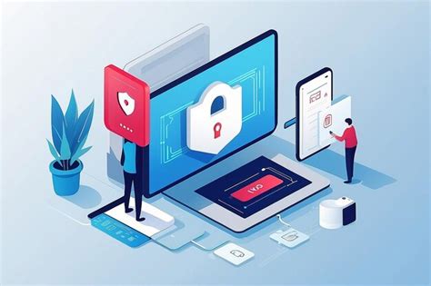 Twofactor Authentication Concept Illustration Premium Ai Generated Image