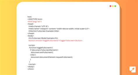 How To Use The Fullscreen Api In Javascript